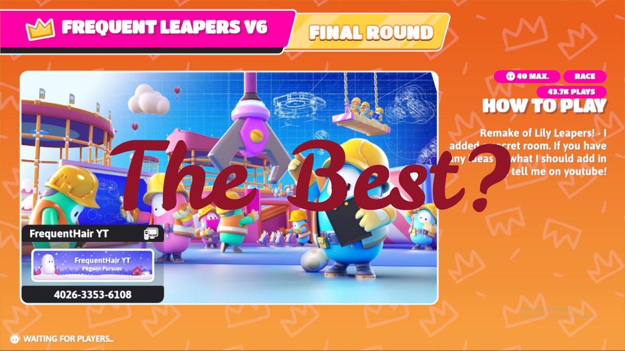 The BEST Lily Leapers Remake in Fall Guys? (Frequent Leapers) - YouTube