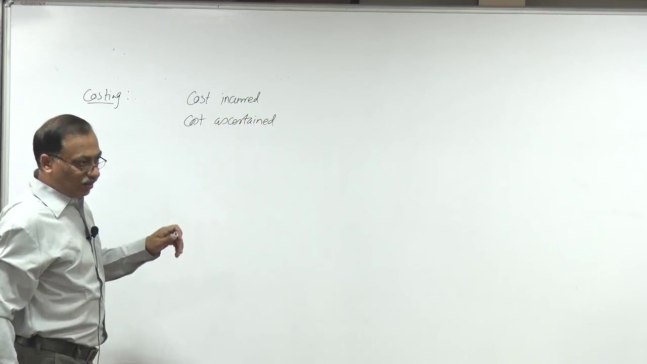 CA Intermediate – CMA Lecture 3 Version 2 (New Syllabus) - YouTube