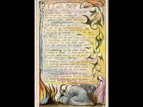 English Poem a little boy lost by William Blake | The Songs of ...