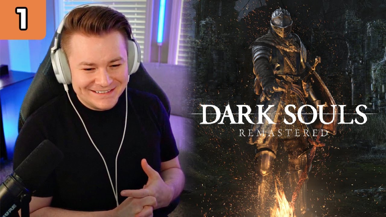 First Playthrough of Dark Souls | Pt 1 | Ryan Latham - YouTube