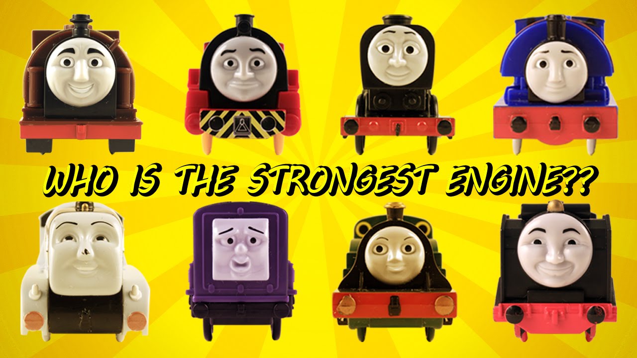 Thomas and Friends 5 World's Strongest Engine Trackmaster ...