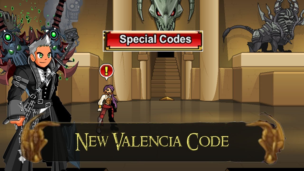 AQW New Valencia Secret Code 2018 - YouTube