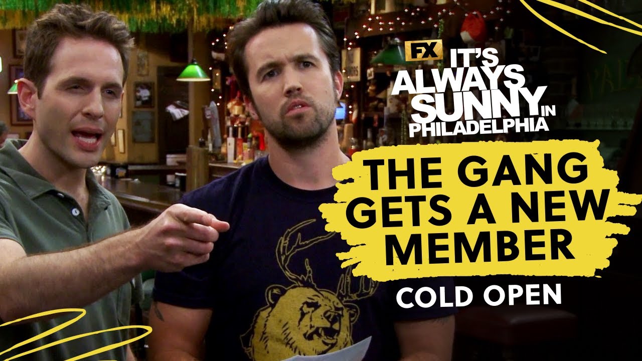 Cold Open: The Gang Gets a New Member | It's Always Sunny in ...