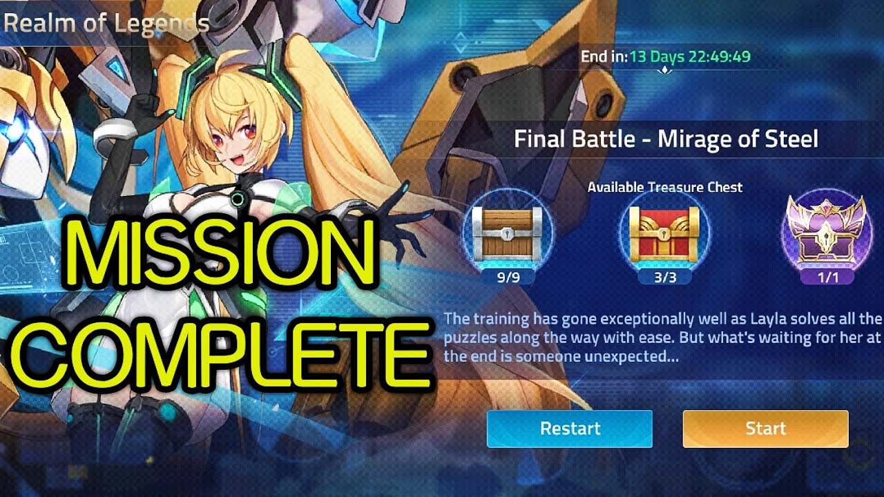 REALM OF LEGENDS - MECHA LAYLA (Final Battle - Mirage of Steel ...