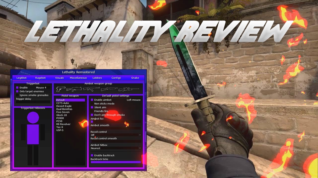LETHALITY.IO REMASTERED REVIEW! BEST CSGO LEGIT CHEAT! - YouTube