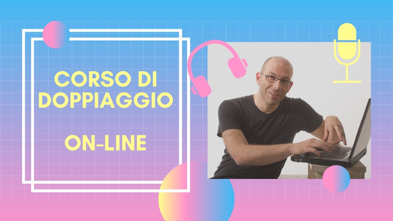 Corso di doppiaggio online e altri corsi - YouTube