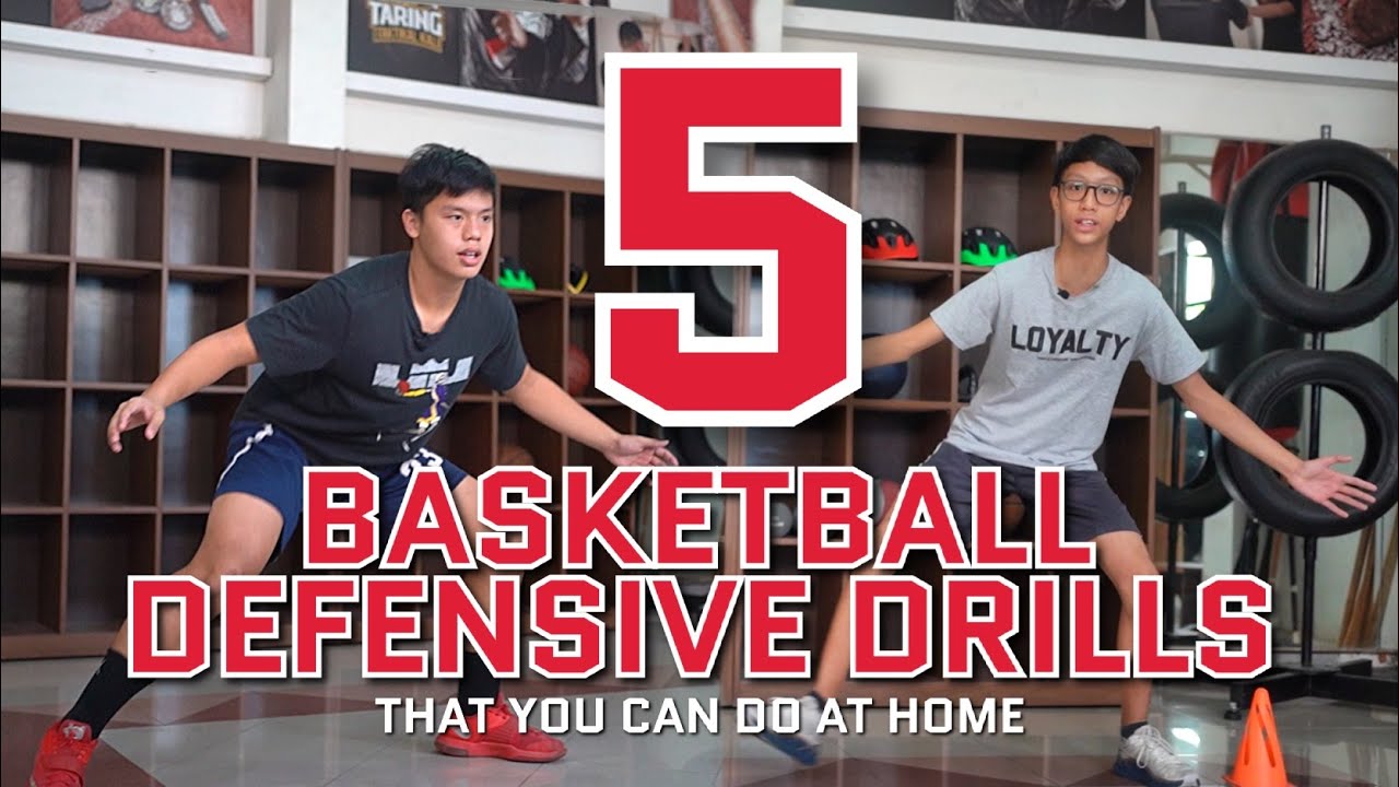 5 BASKETBALL DEFENSIVE DRILLS THAT YOU CAN DO AT HOME - YouTube