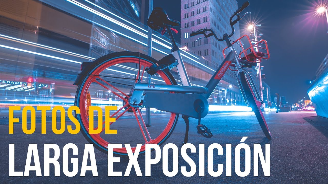 Como hacer FOTOS de LARGA EXPOSICIÓN o DE NOCHE - YouTube