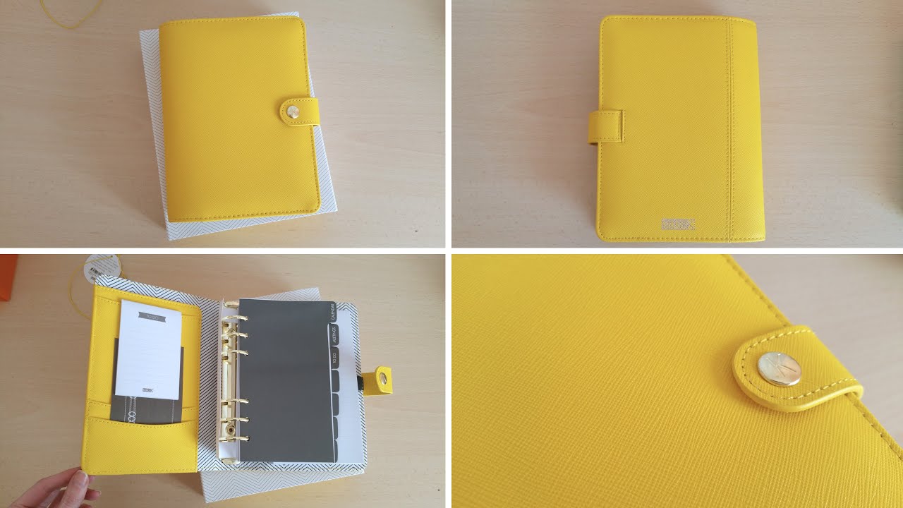 Kikki k Planner Yellow Size Medium Personal Organiser Agenda YouTube