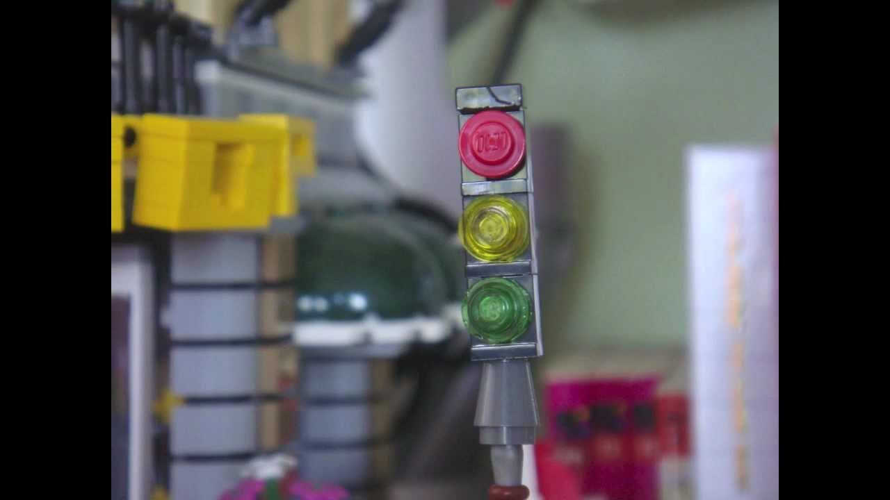 The Stoplight (Lego) - Lego Animation - YouTube