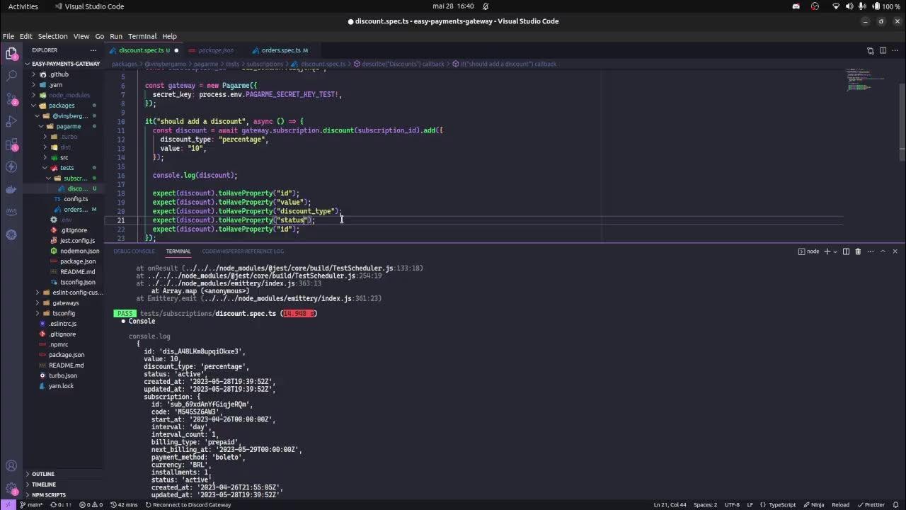 LIVE CODE | Criando uma biblioteca de pagamentos | Typescript - YouTube