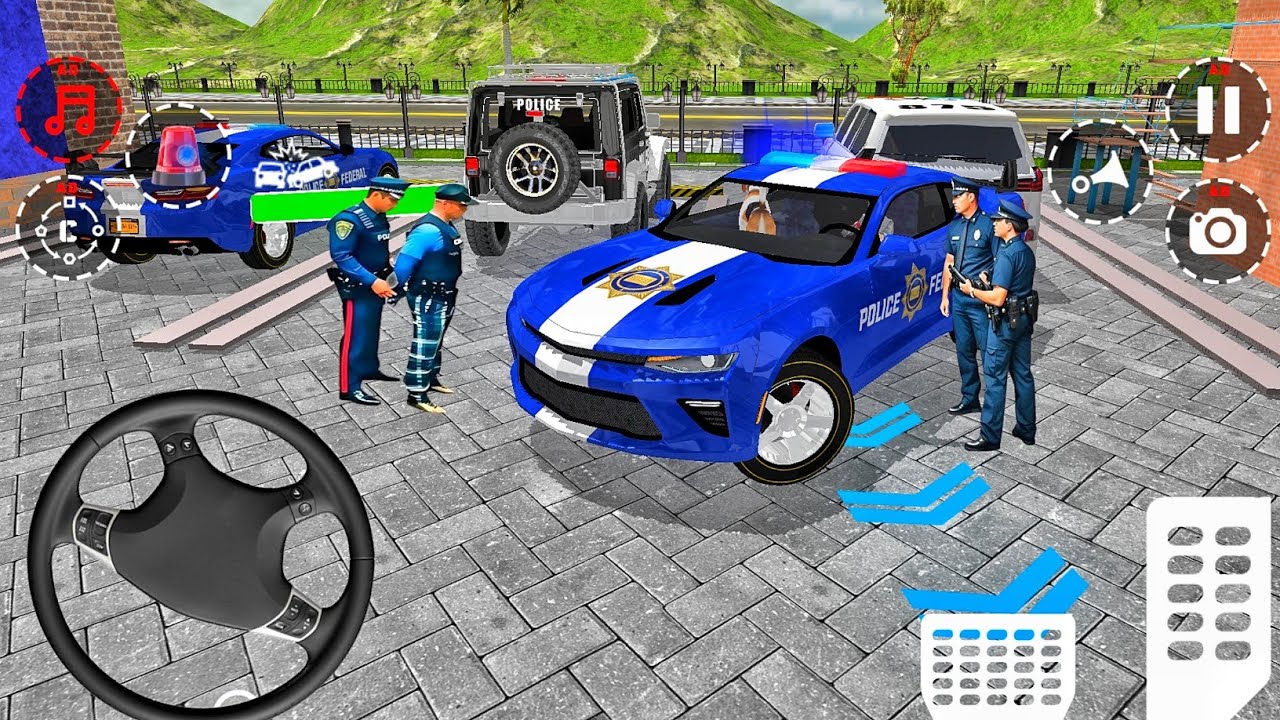 New Police Car Sim 2025: Police Driving Game 3D Chasing And Pull Over ...