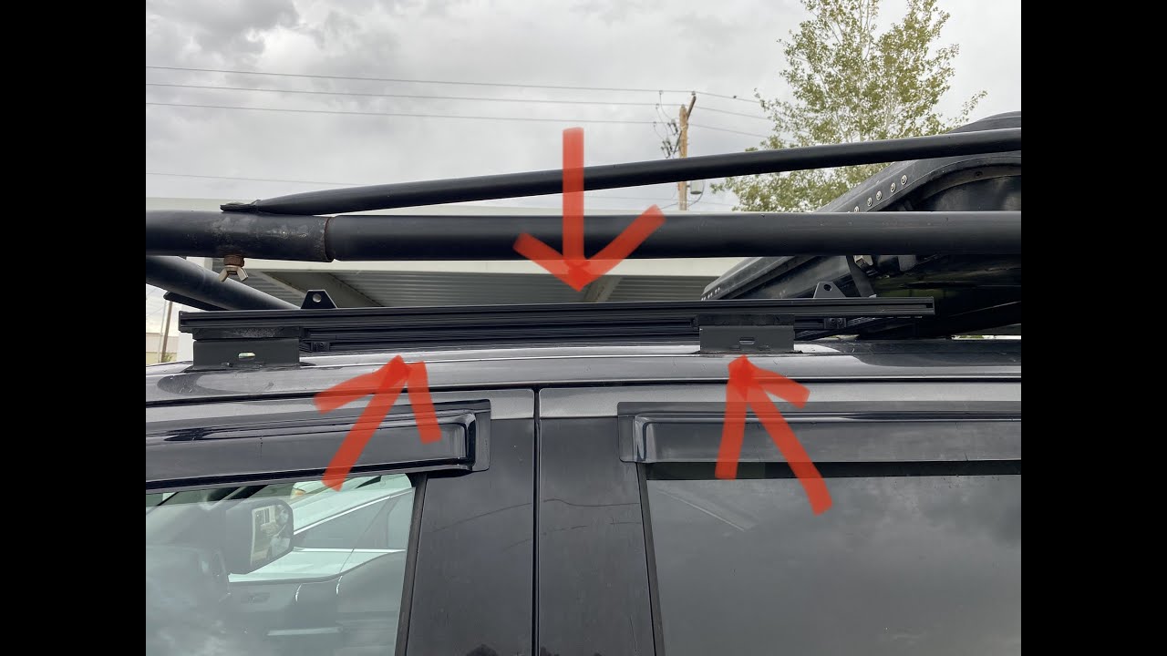 Roof rack build tutorial - YouTube