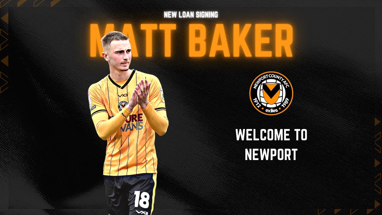Matt Baker 🗣 | Matt Speaks After Re-signing For Newport County AFC ...
