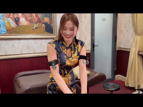 ASMR BARBERSHOP VIETNAM 💈Beautiful Lady, Beautiful Smile 😊