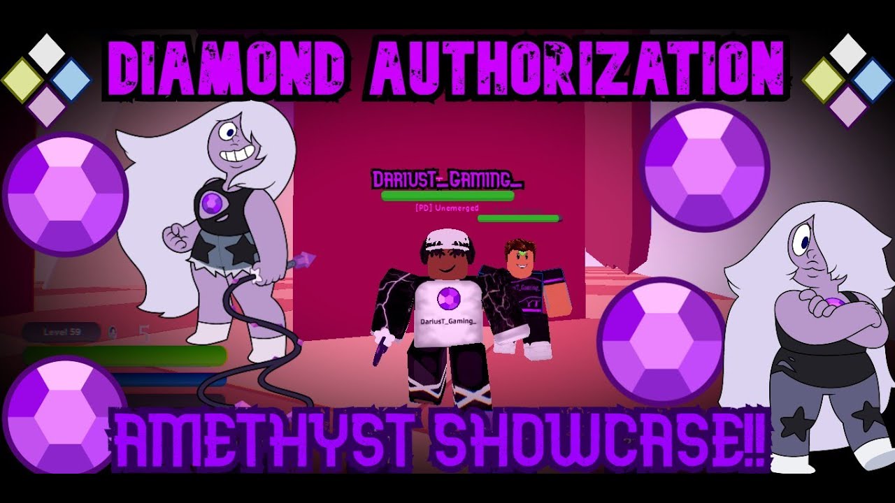 DIAMOND AUTHORIZATION- AMETHYST SHOWCASE!! - YouTube