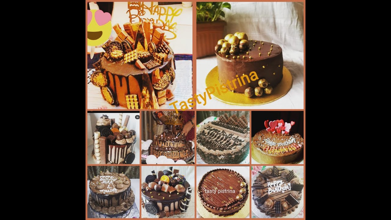 Top 20+ Chocolate Cake Designs | Part 1 | Best Yummy Chocolate Cake ...
