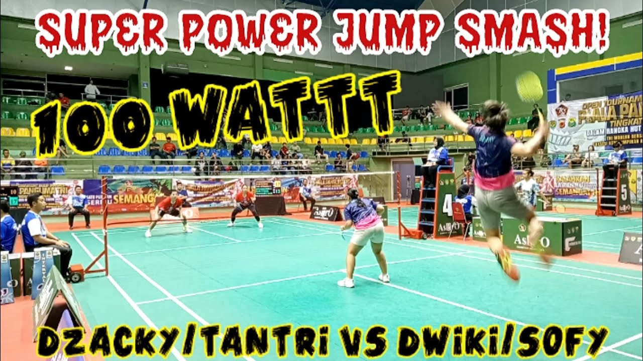 SUPER POWER JUMP SMASH 100 Wattt Raja KOK KEDOT BANDUNG VS Unggulan ...