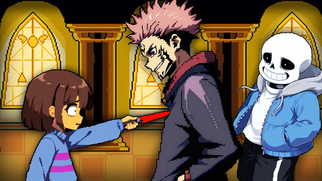 If Sukuna was in Undertale and saves Sans... - YouTube