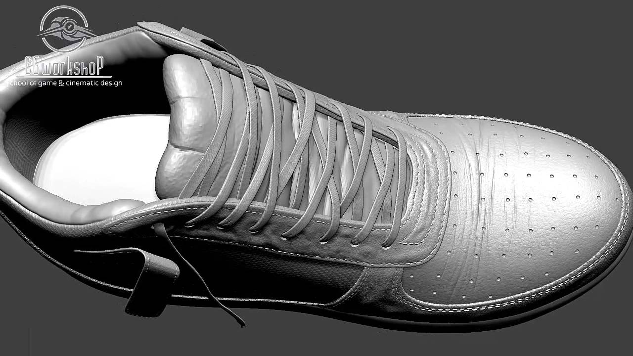 3d shoes turntable - YouTube