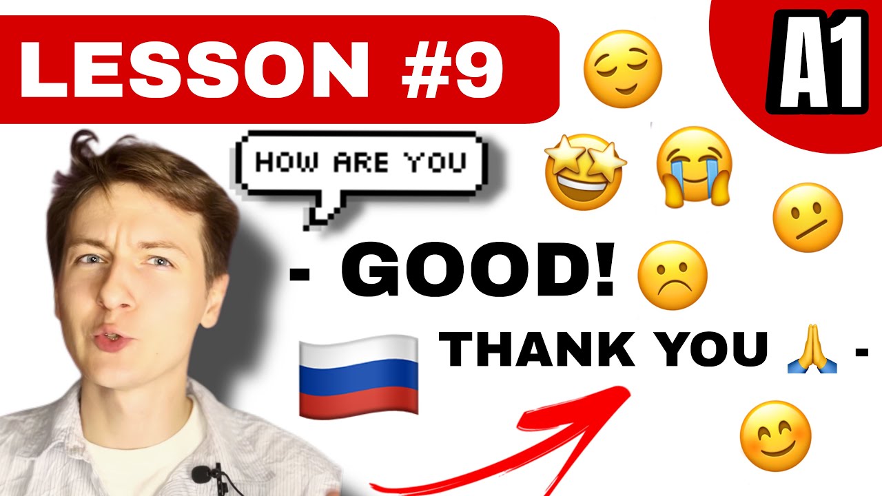 Lesson 9 – How Are You? & Small Talk in Russian | Learn Russian A1 for ...