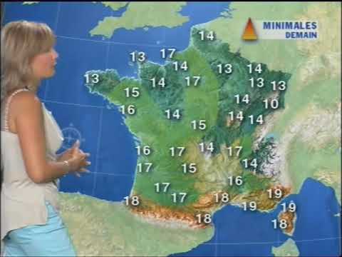 Météo France 3 du 17 Août 2005 (Fabienne Amiach)