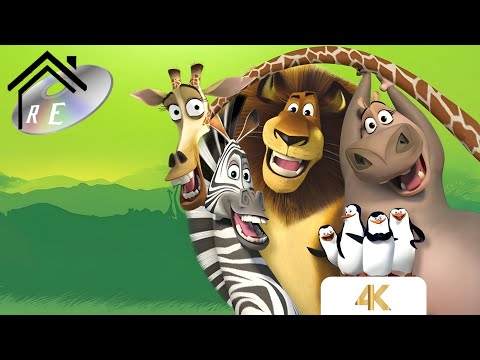 Menu de DVD(REMAKE)-Madagascar 2: A Grande Escapada (De 2008) Em 4K 