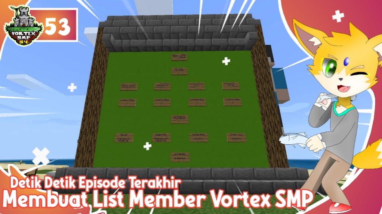 [Vortex SMP S4] Membuat List Member! - Minecraft Indonesia #53 - YouTube