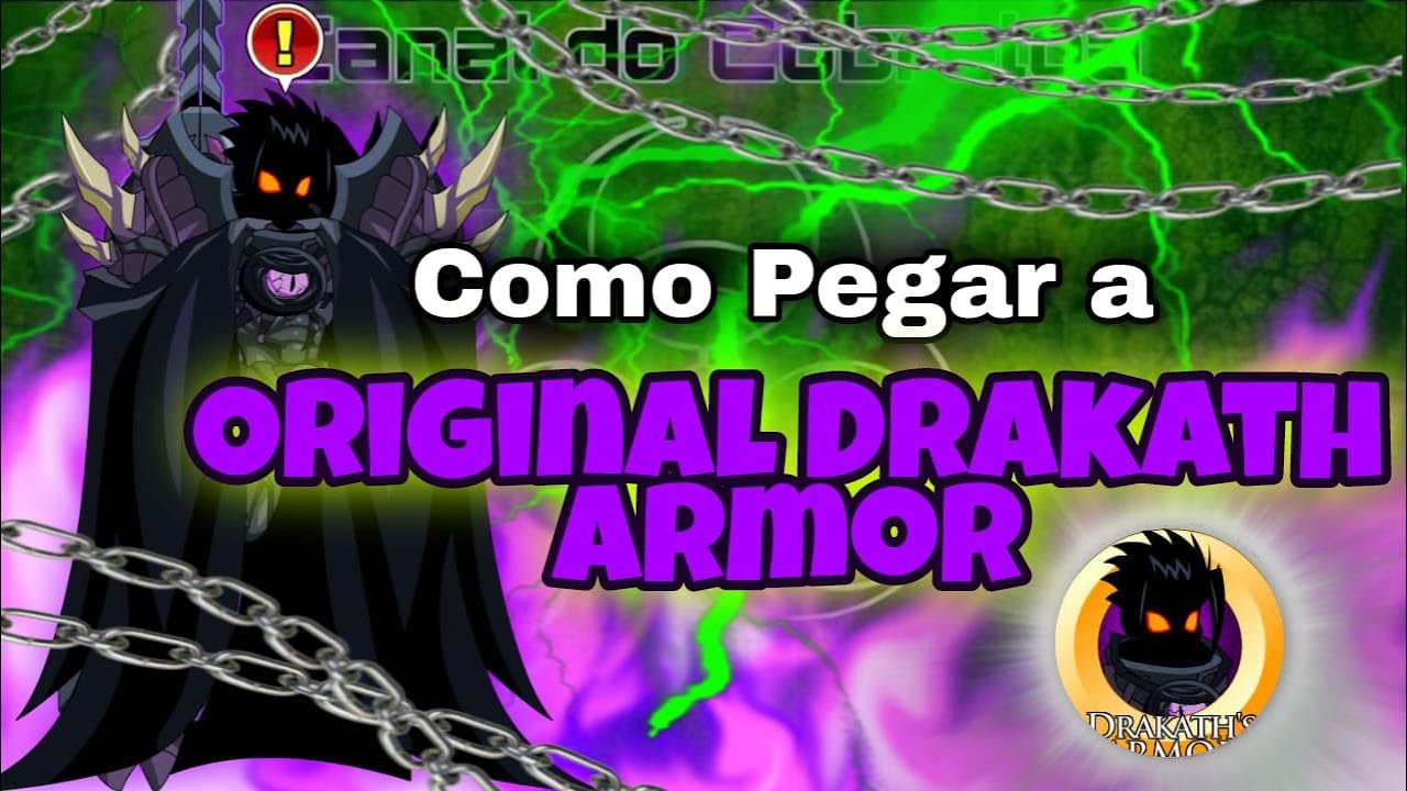 Como Pegar a Original Drakath Armor no AQW - YouTube