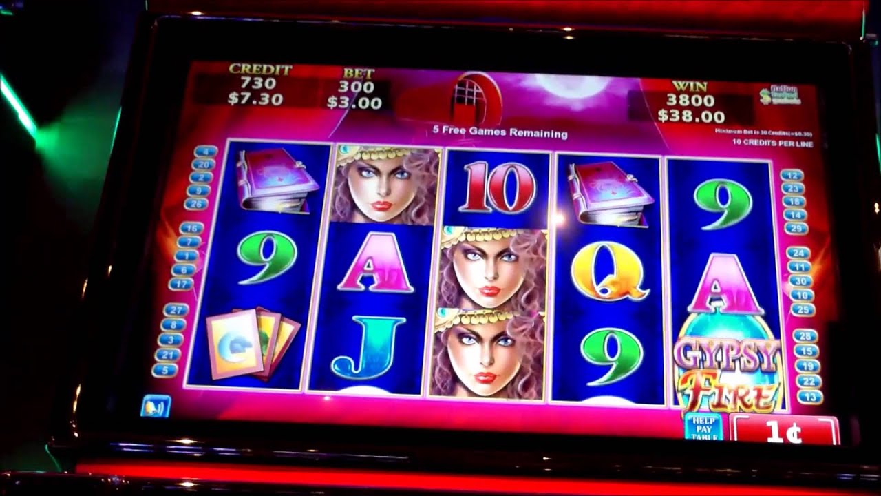 GYPSY FIRE Slot - *HUGE MEGA SLOT WIN!!!* - Slot Machine Bonus - YouTube