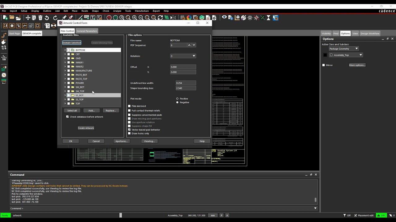 Cadence PCB Gerber 274x 274d Artwork Export - YouTube