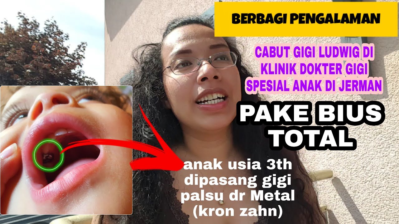 ANAK DICABUT GIGI PAKE BIUS TOTAL 😲 | PROSES CABUT GIGI DI DOKTER GIGI ...