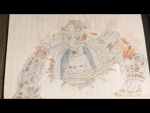 How to draw Mini Astro Juggernaut destroyed in skibidi toilet 75 - YouTube