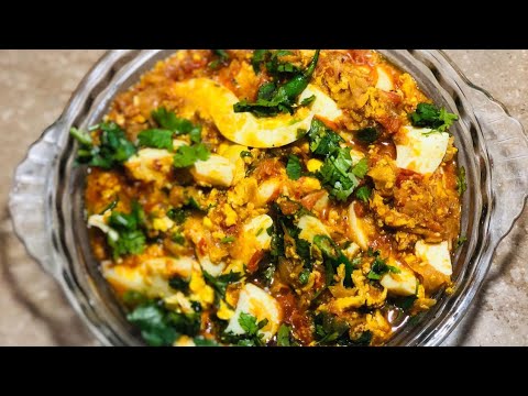ANDA CHINGARI RECIPE انڈا چنگاری MADE BY COOKIE AND CURRY - YouTube