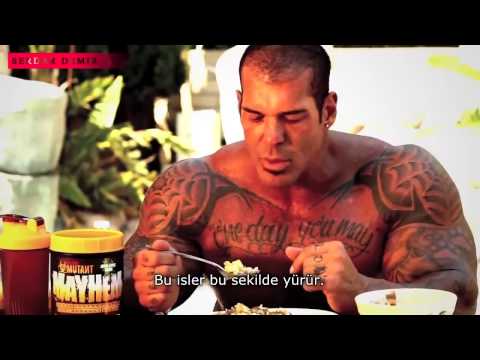 Rich Piana - Antrenman için beslenme Nasıl Olmalıdır? Türkçe Altyazılı