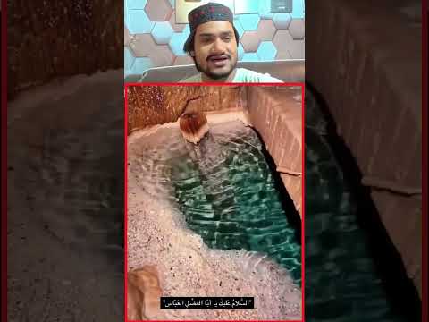 zam zam ka kua madina sharif main