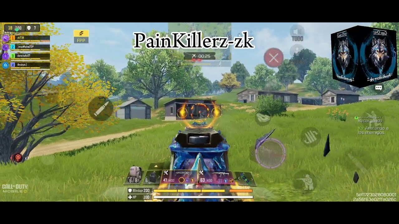Una gran batalla 🐺🦇😁 #codm #codmobile #callofduty #squad #painkiller # ...