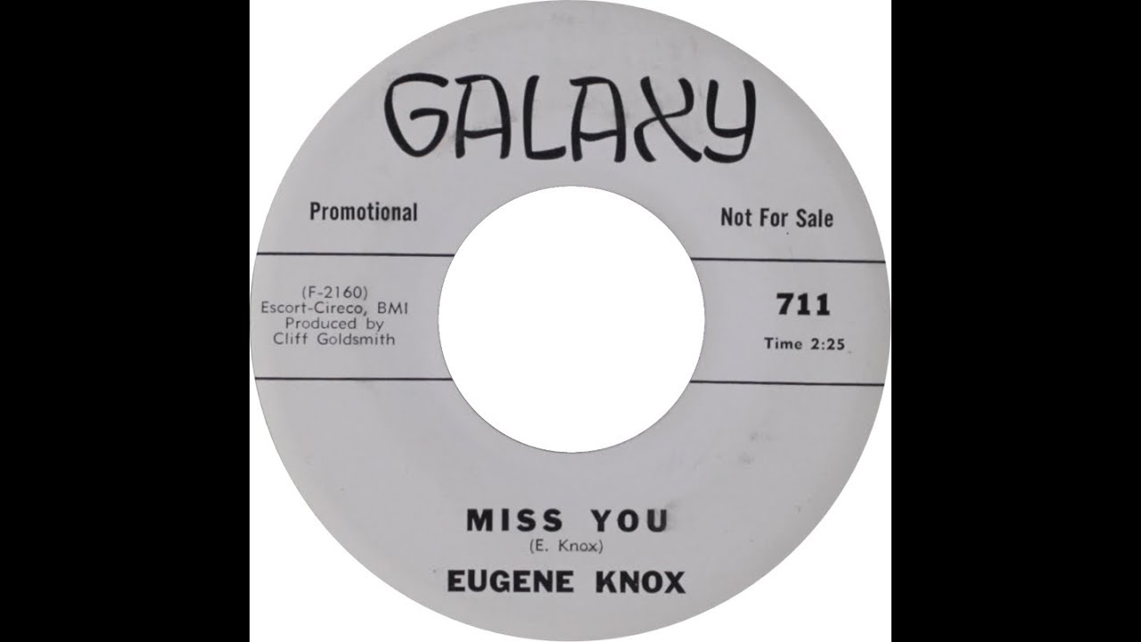 EUGENE KNOX - Miss You - YouTube