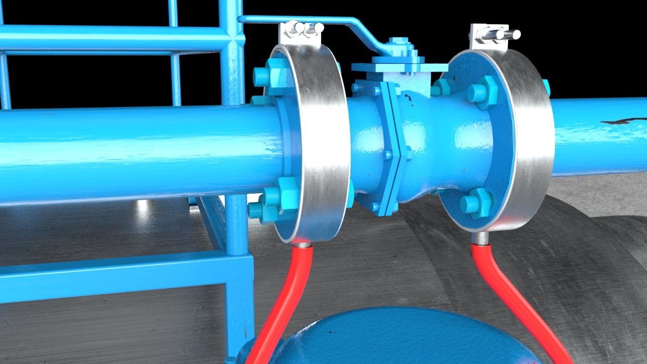 Flange leakage and spray out protection System - YouTube