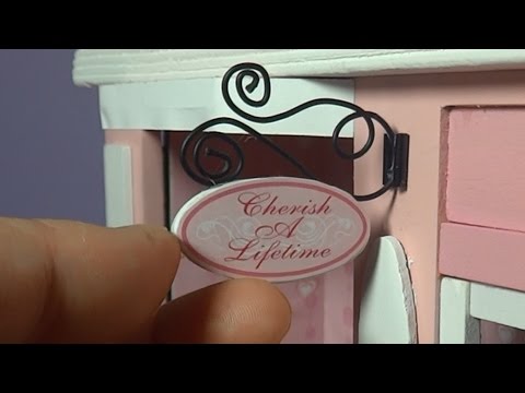 DIY Miniature Vintage Look Ironwork Store Sign for Dolls and Dollhouse ...