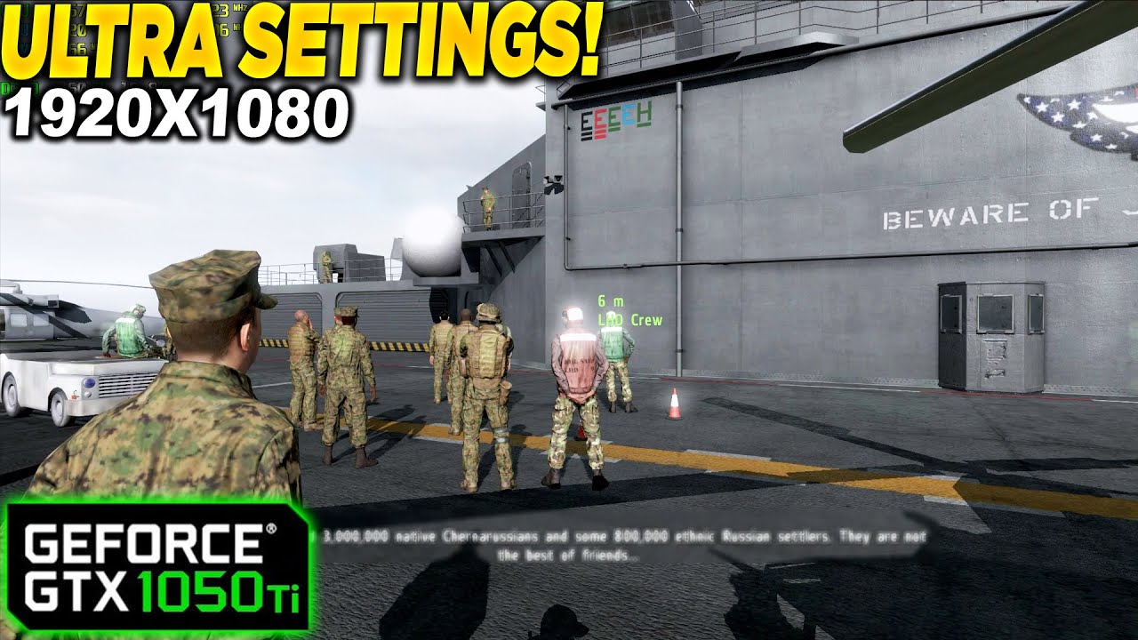 Arma 2 GTX 1050 Tİ - 1080p Ultra, Settings - YouTube