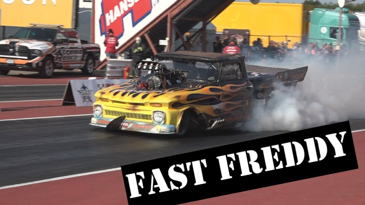 Fast Freddy Racing at Mantorp Dragracing revievial 2018 - YouTube
