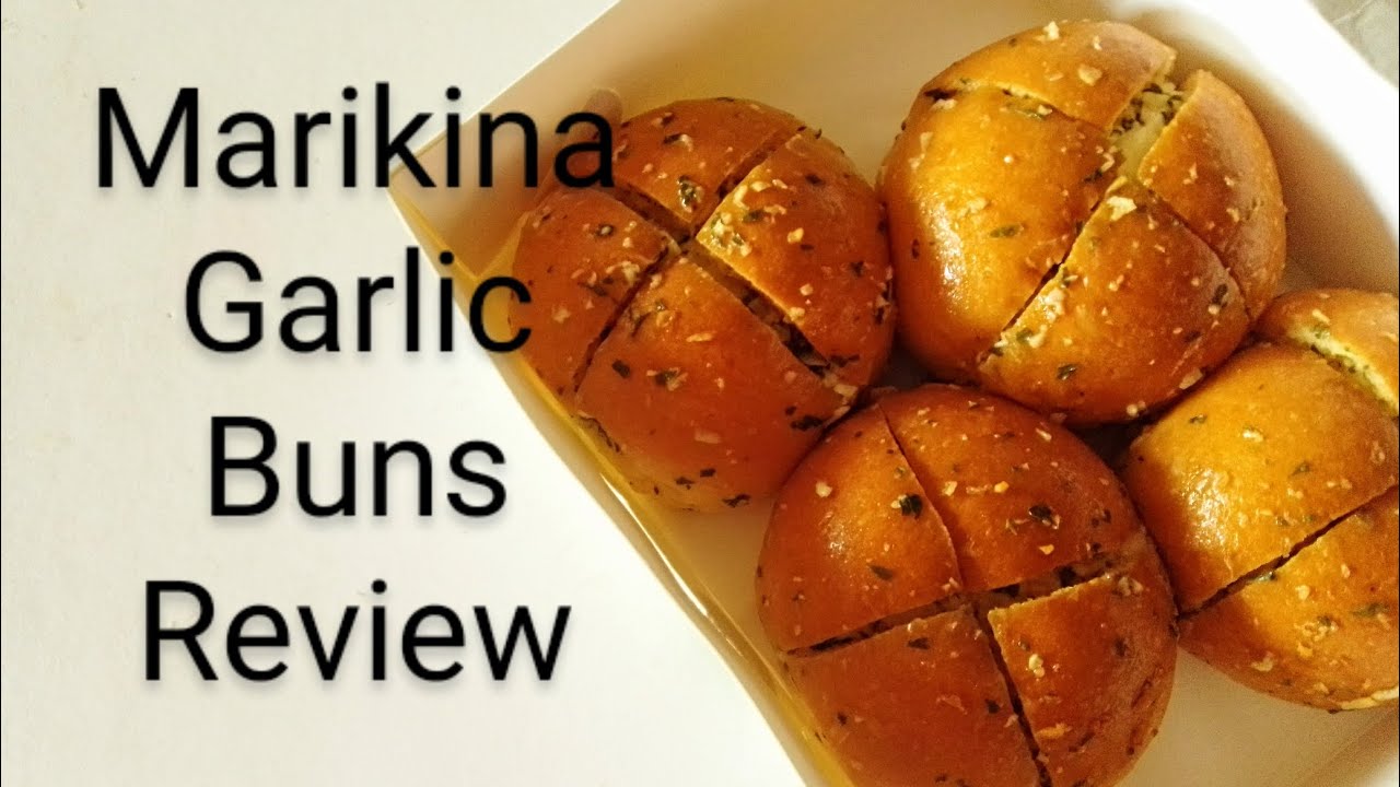 Marikina Garlic Buns, Our Review - YouTube