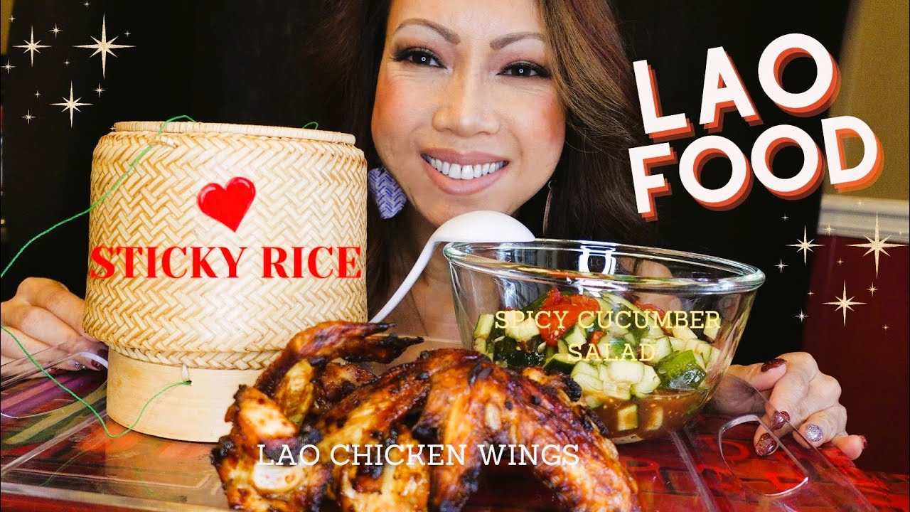 From Sticky Rice to Baked Wings: ASMR & Mukbang Feast with Dee - YouTube