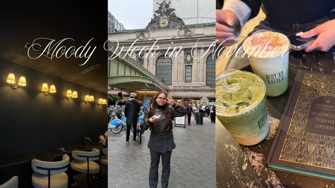 Moody Week in November ˚˖𓍢ִ໋🦢˚ | Matcha, Asian Food Festival, Shopping ...