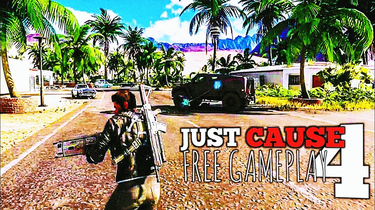 JUST CAUSE 4 free gameplay | destroy planes helicopter and vehicles ...