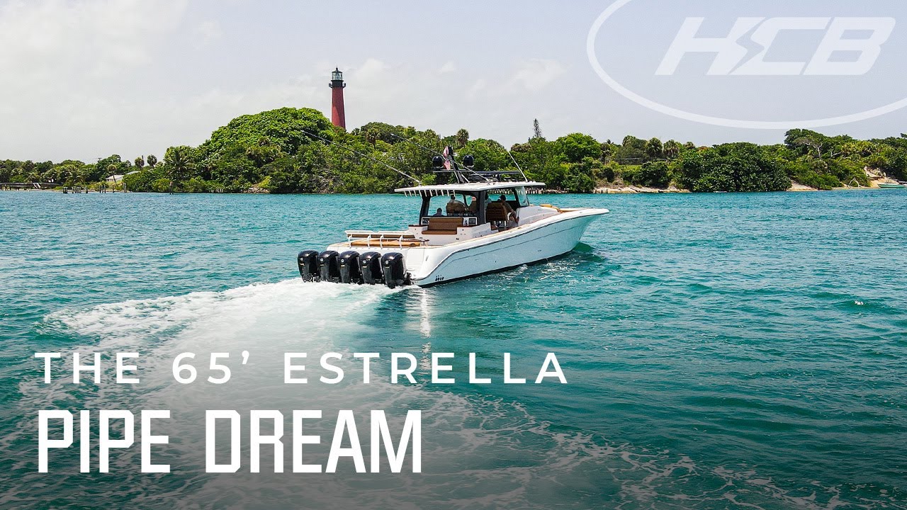 HCB YACHTS | Cruising in the 65' Estrella Pipe Dream - YouTube