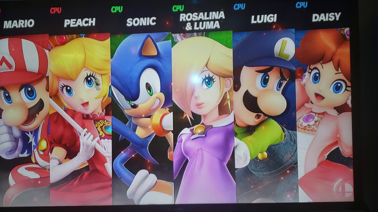 Super Smash Bros. Ultimate: Princesses & Heroes Team Up - YouTube