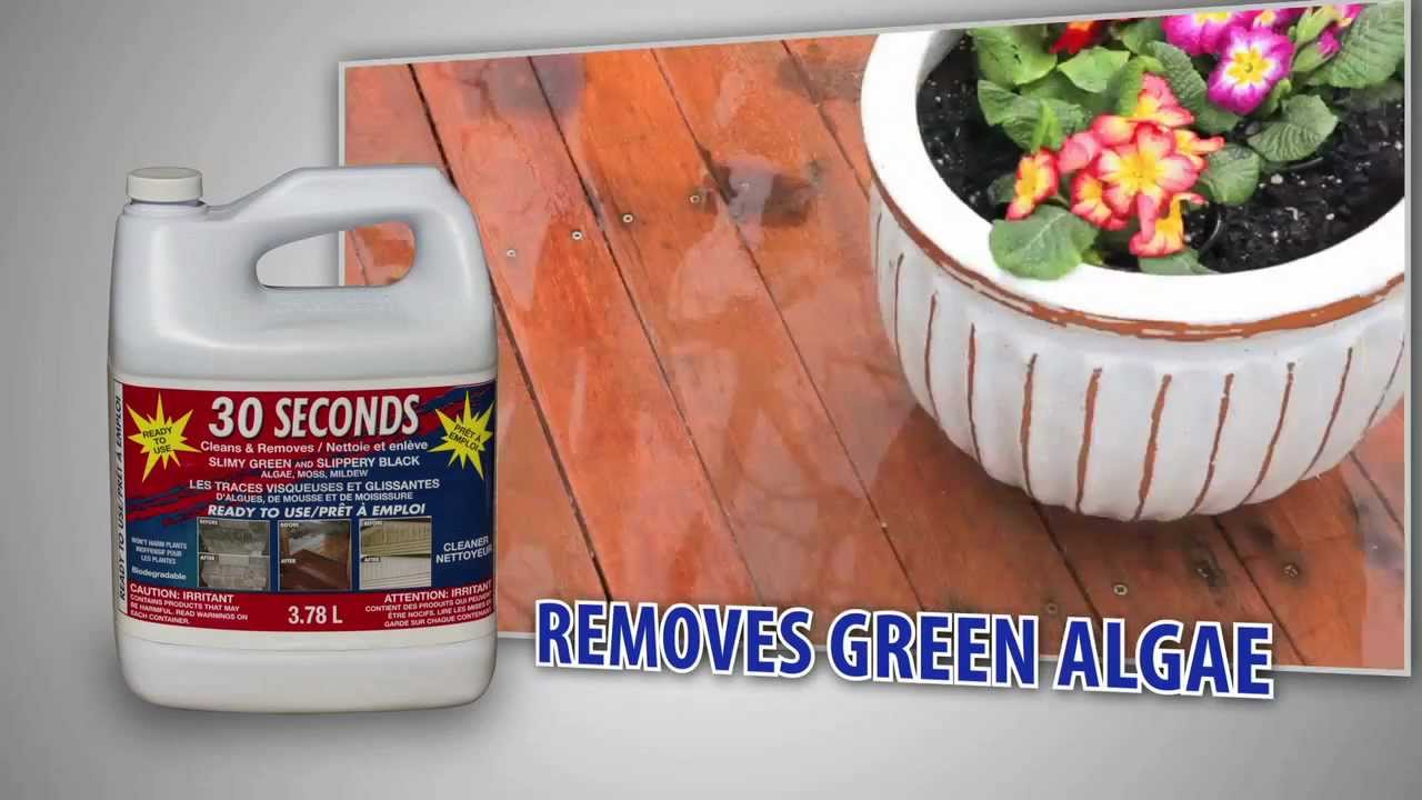 30 Seconds Outdoor Cleaner - YouTube