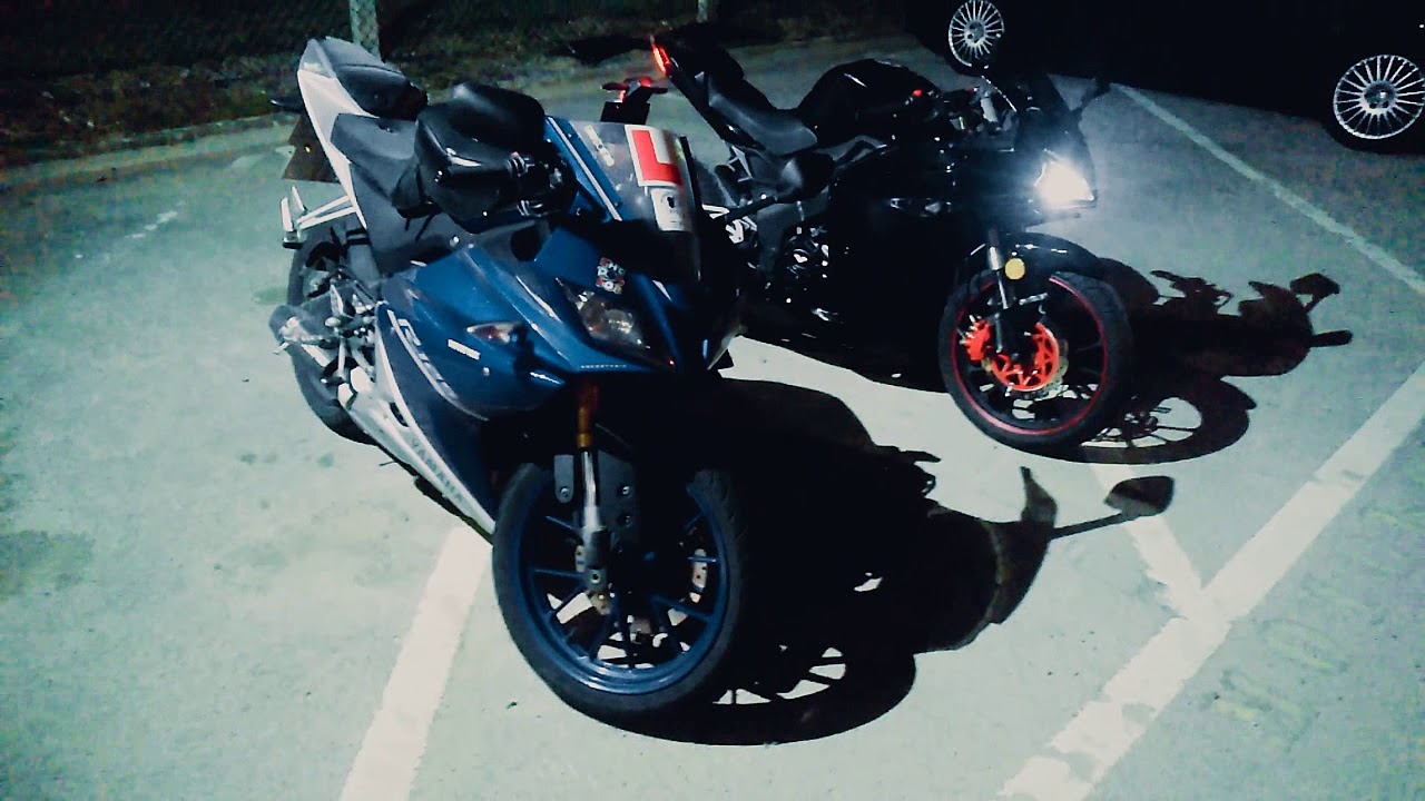 Lexmoto Hawk R9 2018 vs Yamaha R125 2018 - YouTube